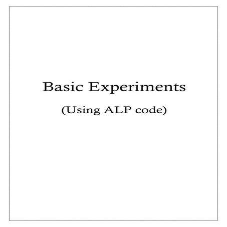 Micro Controller Lab Basic Experiments 1 Pdf