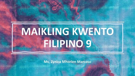 Malikhaing Pagsulat ng Maikling Kwento.pptx