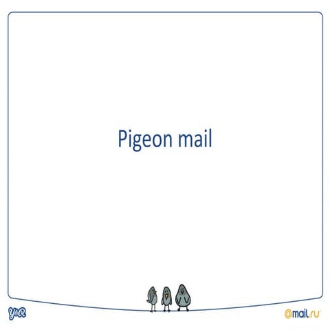 Pigeon mail | PDF