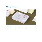 Mailer Boxes | PDF