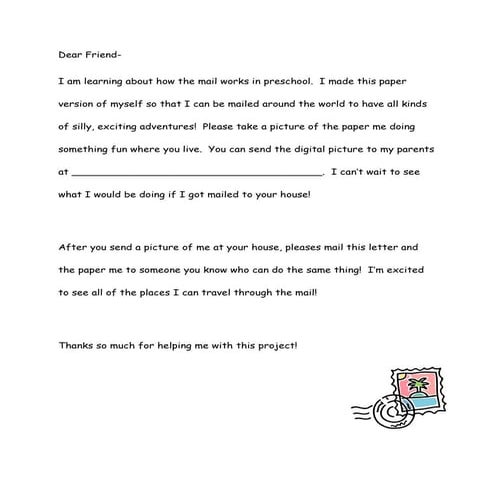 Mailing may activity-letter | PDF