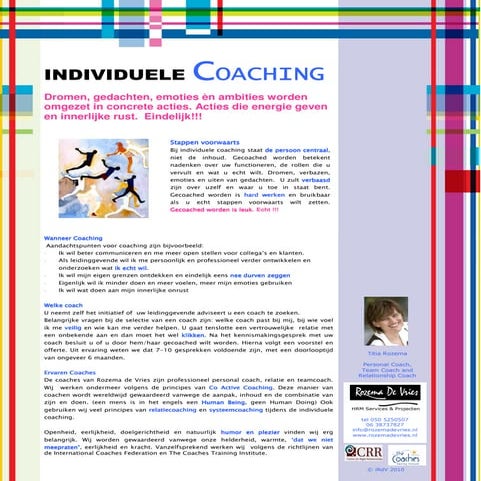 Individuele Coaching iRdV | PDF