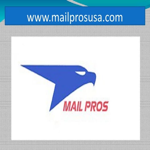 Mail piece design | PPT