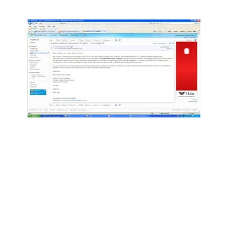 Email screenshots HA1 Task 2 | PDF