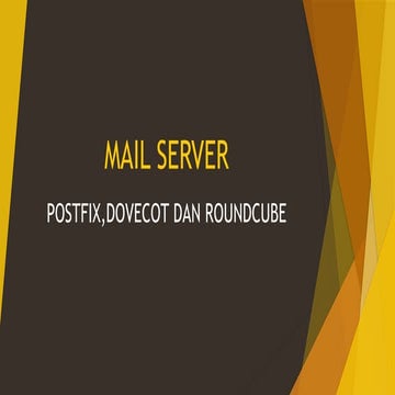 KONFIGURASI MAIL SERVER PADA DEBIAN .pptx