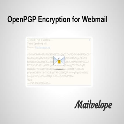 Mailvelope Overview | PDF