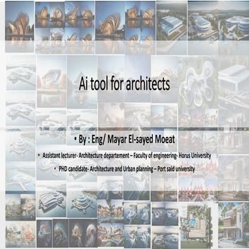 Ai tools in architecture | PDF