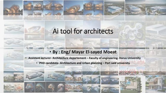 AI in architecture | PPT