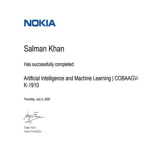 Artificial Intelligence and Machine Learning | PDF