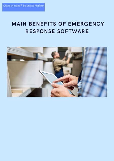 Emergency Response & Crisis Management for Resilience | PDF