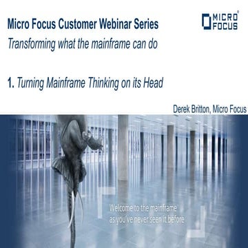 Mainframe Solutions Introduction | PPTX