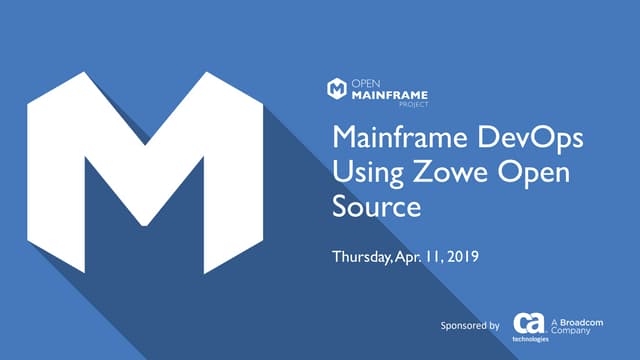 Mainframe Devops Using Zowe Open Source Pdf