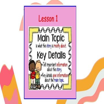 Main Idea Education Presentation Retro Pink.pptx