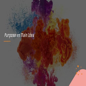 Main_Idea_vs_Theme_vs_Purpose for Clatpptx | PPTX