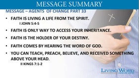 The Power of Prayer and Praise 3 09-2014 | PPT