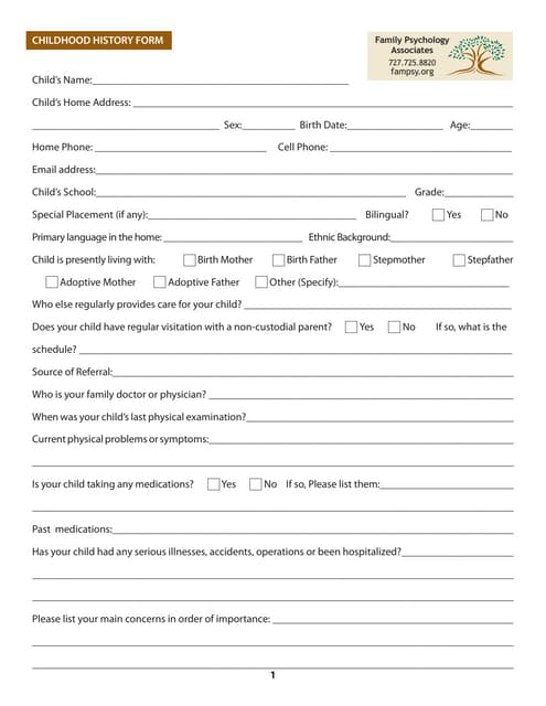 Case history form | PDF | Sexual Health | Diseases and Conditions