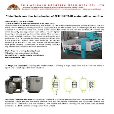How does a maize milling plant work | PDF
