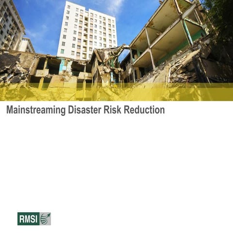Mainstreaming Disaster Risk Reduction | PDF