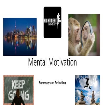 Maintaining motivation5. summary & reflection | PPT