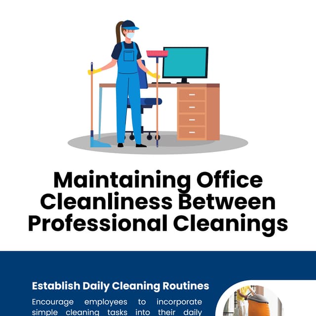 Maintaining Office Cleanliness Between Professional Cleanings | PDF