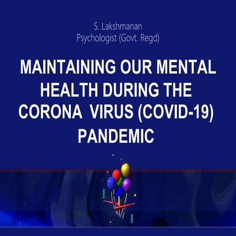 My Experience with pandemic COVID - 19 | PDF