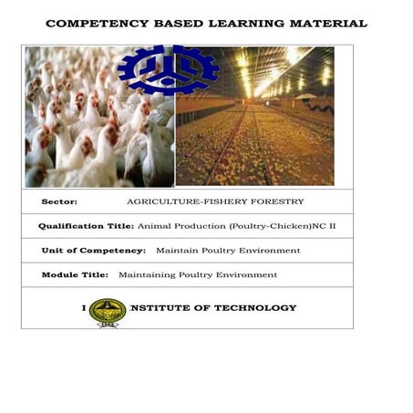 9 tle poultry production module 2_provide feeds | PDF