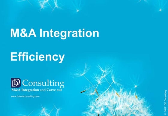 M&A integration governance | PPT