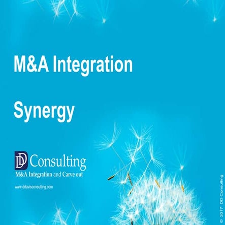 M&A integration synergy | PPT