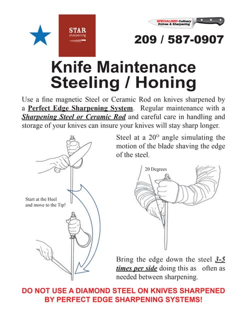 Sharpening Honing Flyer | PDF