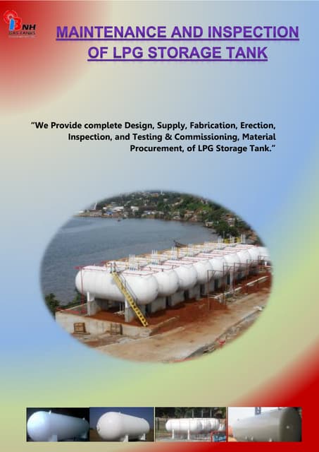 Asme design and construction of lpg storage tank installation | PDF ...