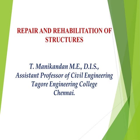 Maintenance and repair strategies | PDF