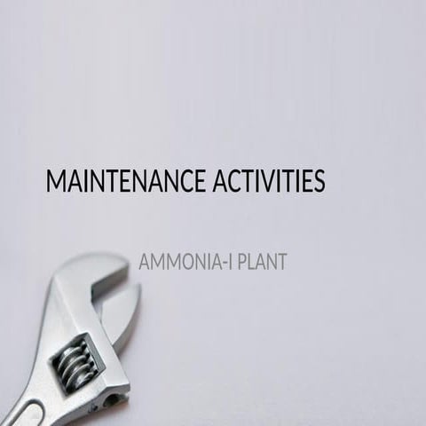 Maintenance Definition ppt for better understanding | PPT