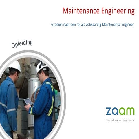 Maintenance Engineering | PPT