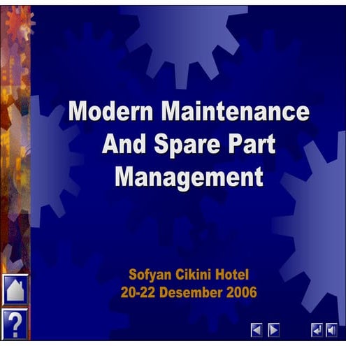 Basic Maintenance and spare part management system.pdf