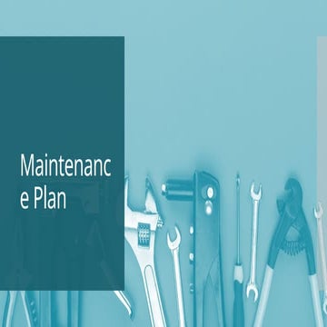 Maintenance Plan Power point first version.pptx