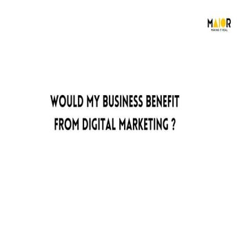 MAIOR SOLUTIONS pdf digital marketing work | PDF
