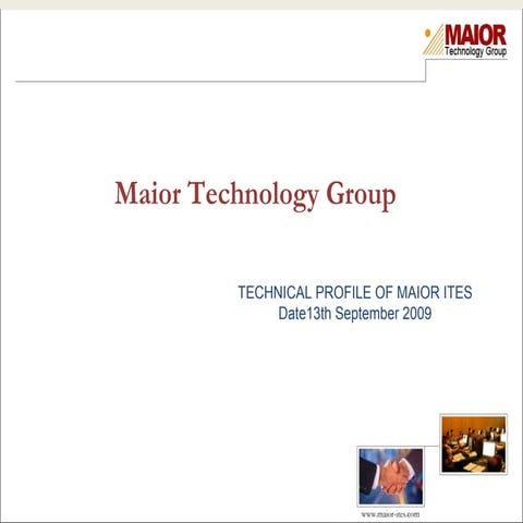 Maior Technical Profile | PDF