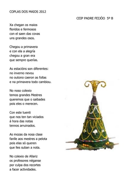 Coplas dos maios 2012 | DOC