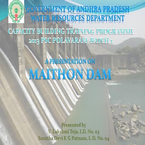 field visit to Victoria dam | PDF
