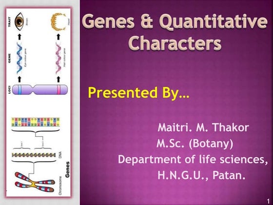 Component of genetic variation | PPT