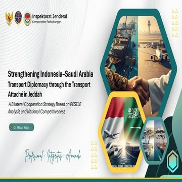 Bridging Nations Through Mobility: Indonesia’s Vision for ...