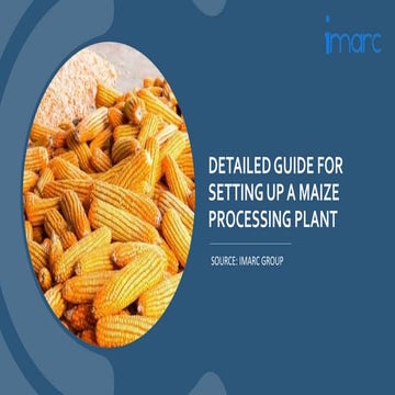 Setting up a Maize Processing Plant by IMARC Group | PPTX