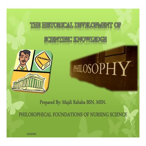 Majdi Rababa_The Historical Development of Scientific Knowledge | PDF