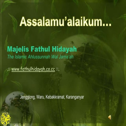 Majelis Fathul Hidayah | PPT
