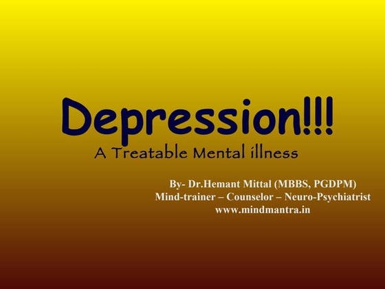 Depression | PPT