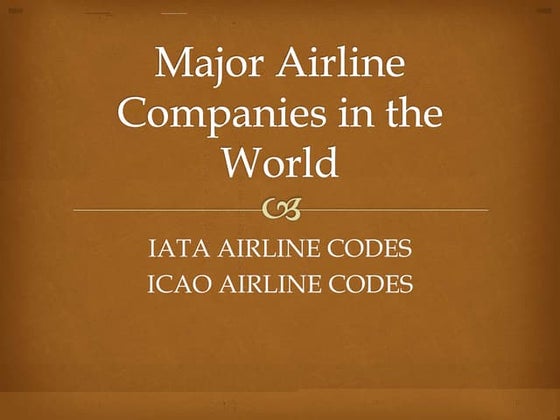 IATA GEOGRAPHY AREAS in the world, HM111 | PDF
