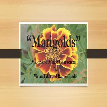 Marigolds | PPTX