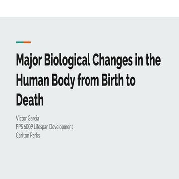 Major Biological Changes in the Human Body from Birth to Death.pptx