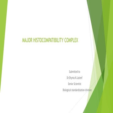 THE MAJOR HISTOCOMPATIBILITY COMPLEX.pptx