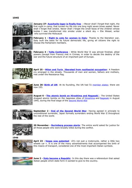 Major historical events of the period 1969 | PDF